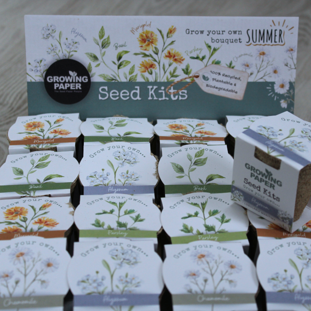 Seed Kits by Growing Paper | Gardening Gone Wild